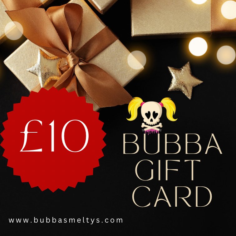 £10 / £25 / £50 Bubba Gift Card – Bubbas Meltys